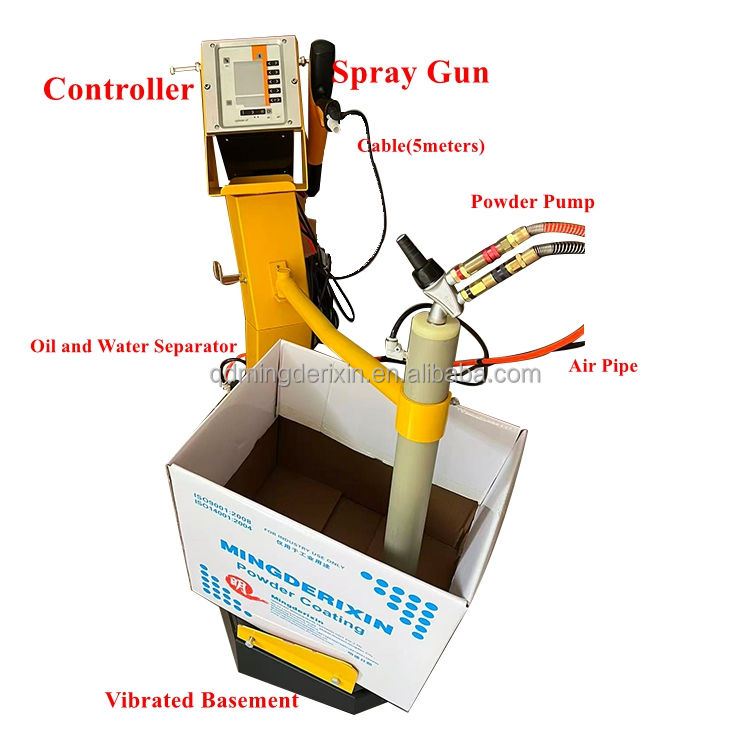 For Wheel Manual Powder Coating Spray Gun 2026 Metal Coating Machinery ...