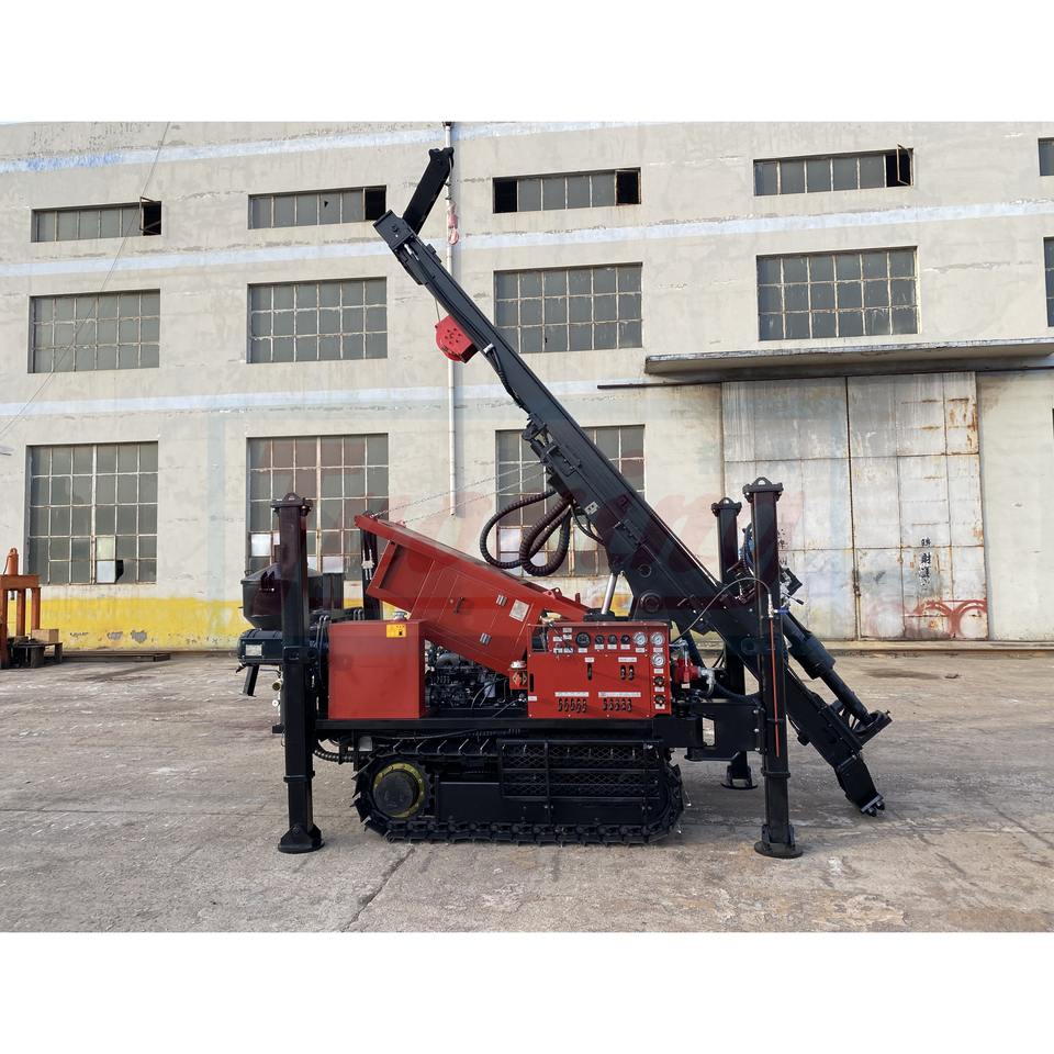 KPC-200 Crawler Mounted RC System Tuoxing 200m Depth All Terrain Drill ...