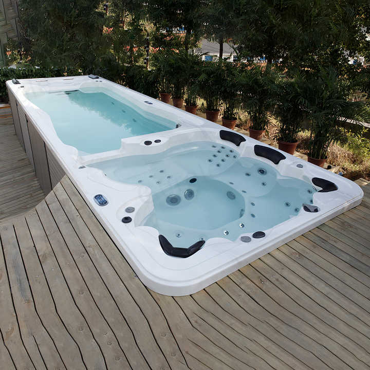 7.5m Container Swimming Pool with Whirlpool Spa & Hot Tubs