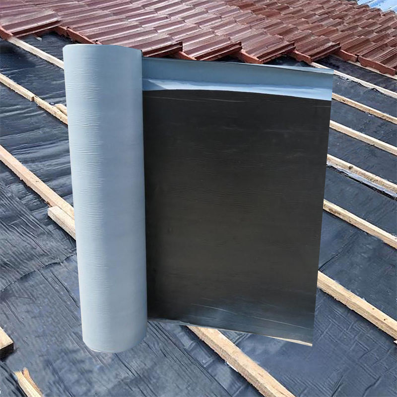 Building Roof Materials Industrial SBS Bitumen Self Adhesive Waterproof ...