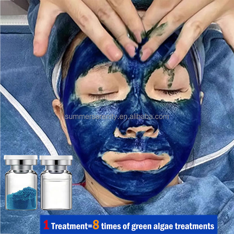 Blue Algae Bio-Microneedling Hydrolyzed Sponge Powder Peel Off Face ...