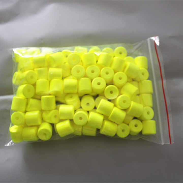 Yellow Eps Foam Cylinder Shape Pompano Rig Floats Beach Comber Rig ...