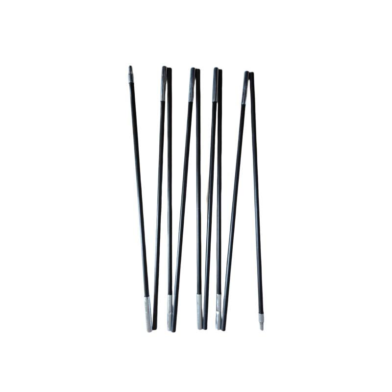 6mm FRP Fiberglass Collapsible Tent Pole Galvanized Carbon Steel ...