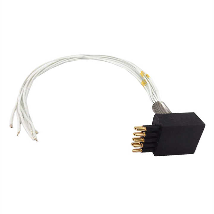 MCLPBH9M Subsea 9 Pin Male Bulkhead Socket - Waterproof ROV Connector