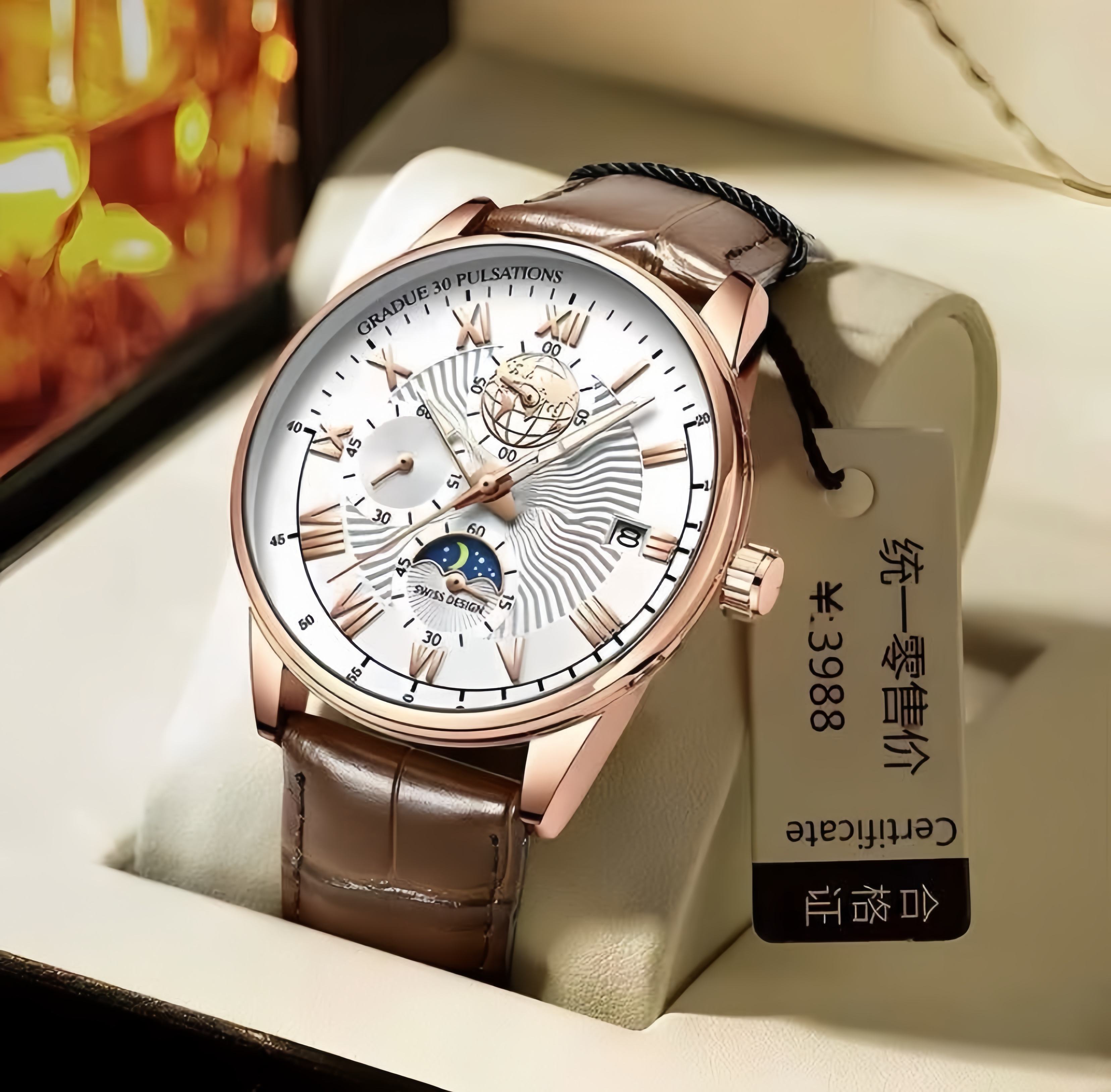 How to Choose the Best Leather Belt Watches for Men: A Complete Buying ...