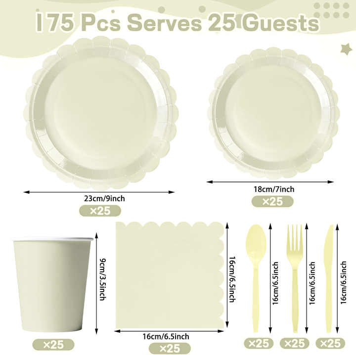 New Lace Disposable Solid Color Tableware Paper Plates, Paper Cups ...