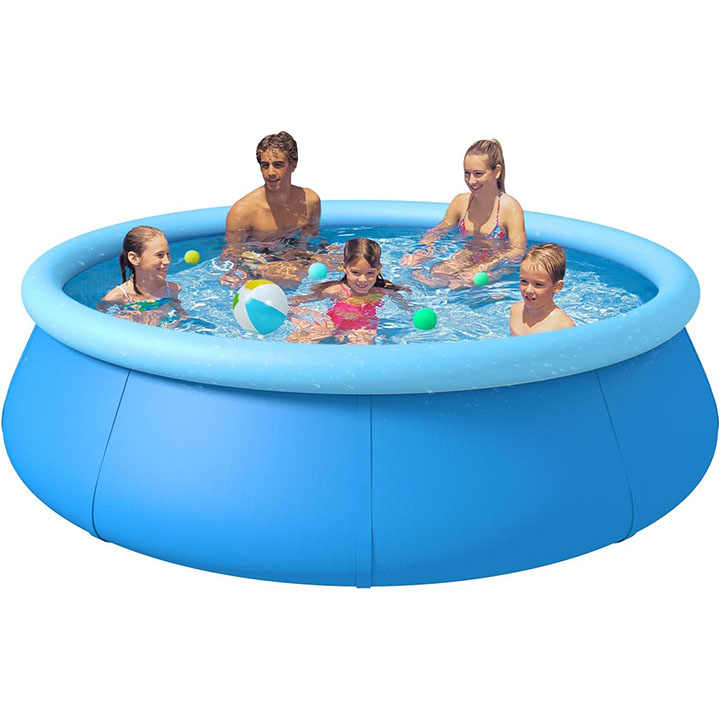 Above Ground Round Inflatable Swimming Pool for Backyard