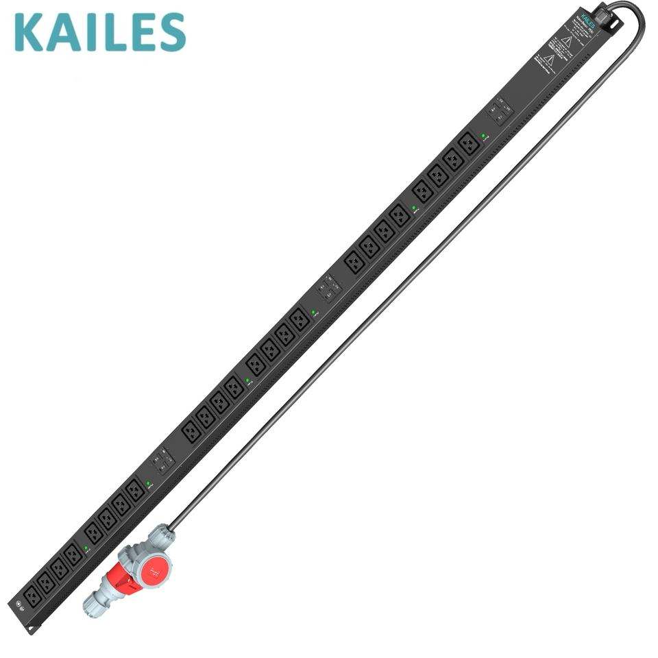 KAILES Basic PDU Series 32A 3 Phases AC 24 C39 Socket VBasic PDU for ...