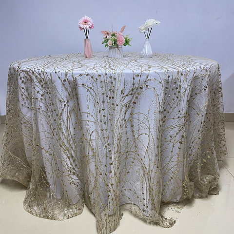 Wedding Decoration Table Covers Lace Overlay Tablecloth Wedding Table ...