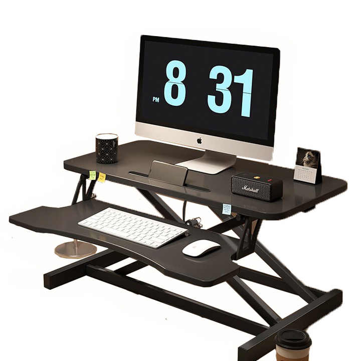 Standing Workstation Lift Computer Desk Booster Stand Desk for Home Use ...