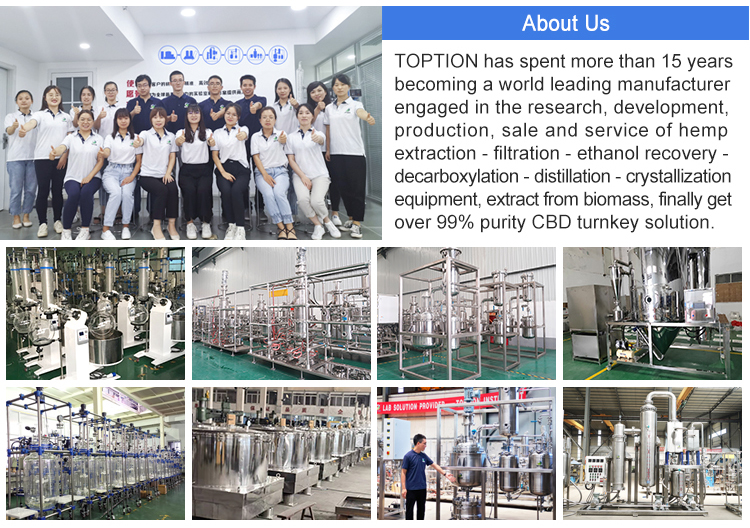 100L Continuous Stirred Tank Crystallization Reactor Crystallization ...