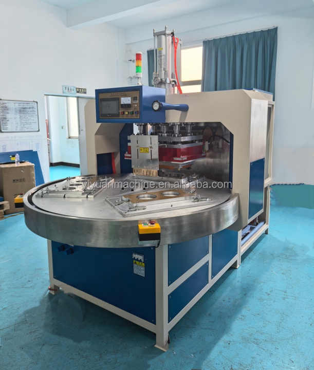 15kw Rotary High Frequency PVC PETG Plastic Clamshell Heat Sealing and ...
