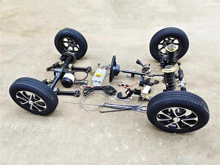 Electric Kart Four-Wheel Independent Suspension Assembly