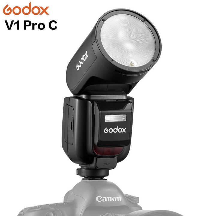 Godox V1 Pro TTL Speedlite for Canon - Wireless & Powerful