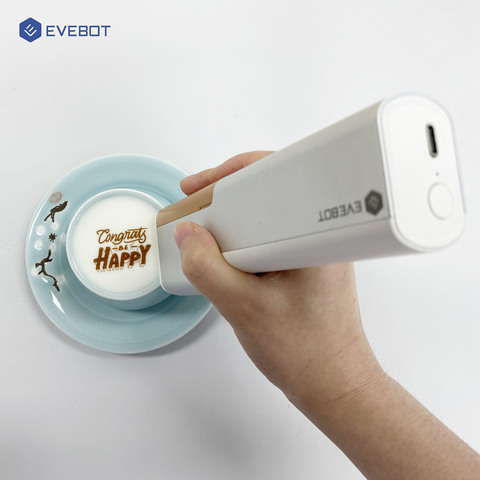EVEBOT Food Digital Handheld Coffee Printer - Inkjet All Surfaces