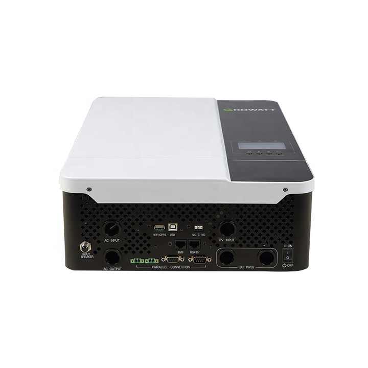 Growatt Off Grid Inverter SPF 5000ES Solar Inverter Single Phase Pure Sine Wave for Solar System ...