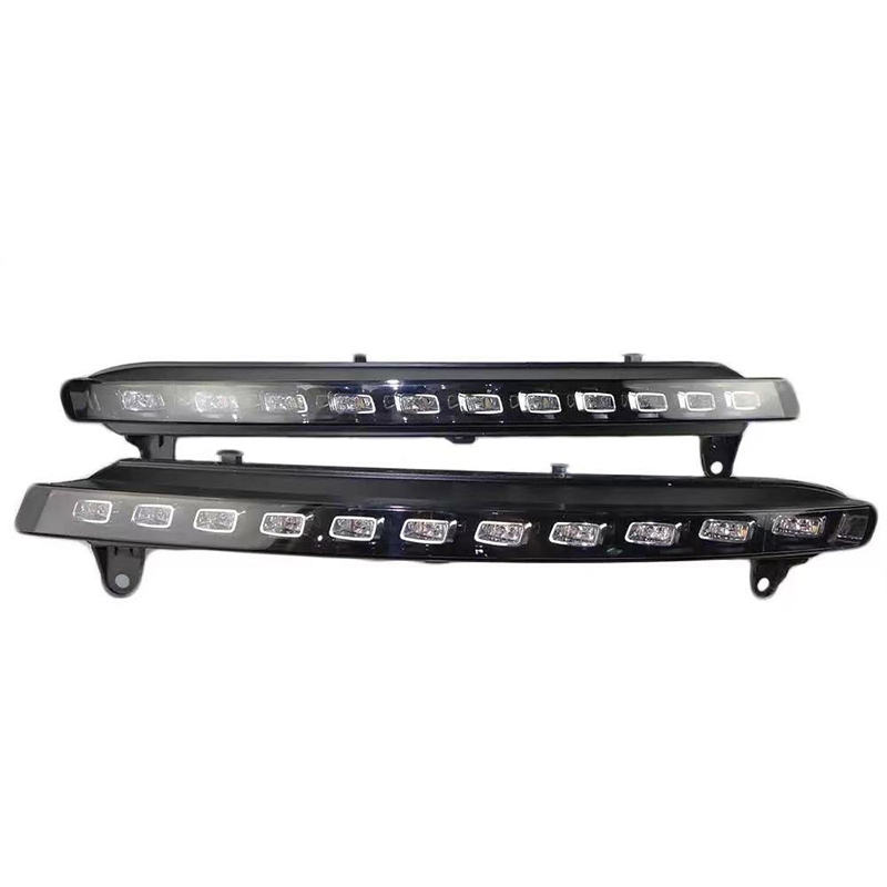 OE 4L0953041 4L0953042 12V LED DRL Audi Q7 2010-2015 New Condition Turn ...
