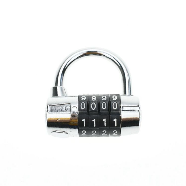 YH1205 Anti-Theft 4-Digit Spin Lock Large U-Shaped Metal Door/Drawer ...