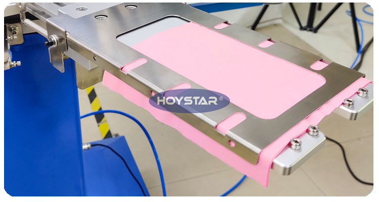 Napkin Printing HOYSTAR Automatic 1 Color Silk Screen Printing machine ...