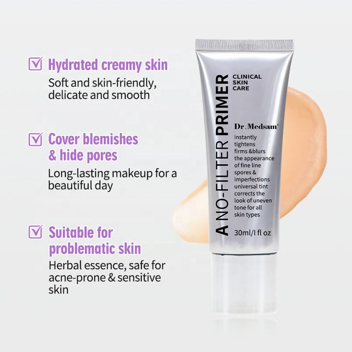 Private Label Instant No-Filter Primer Concealer Cover Pores Waterproof ...