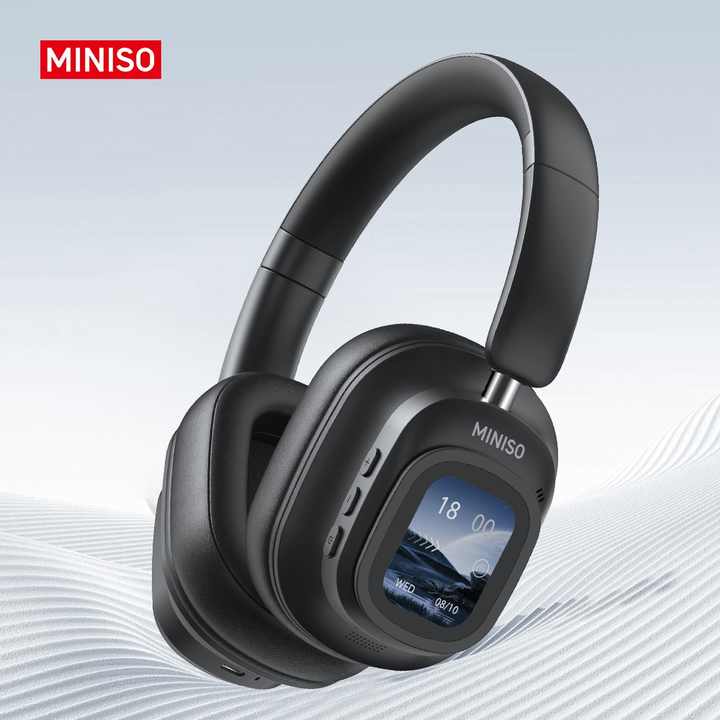 Miniso G90 Bluetooth Headset - ANC, Stereo, and Touch Screen