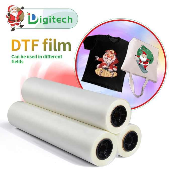 Digitech A4 Digital DTF Heat Transfer PET Film Professional Clothing Results Two-Side T-Shirt ...