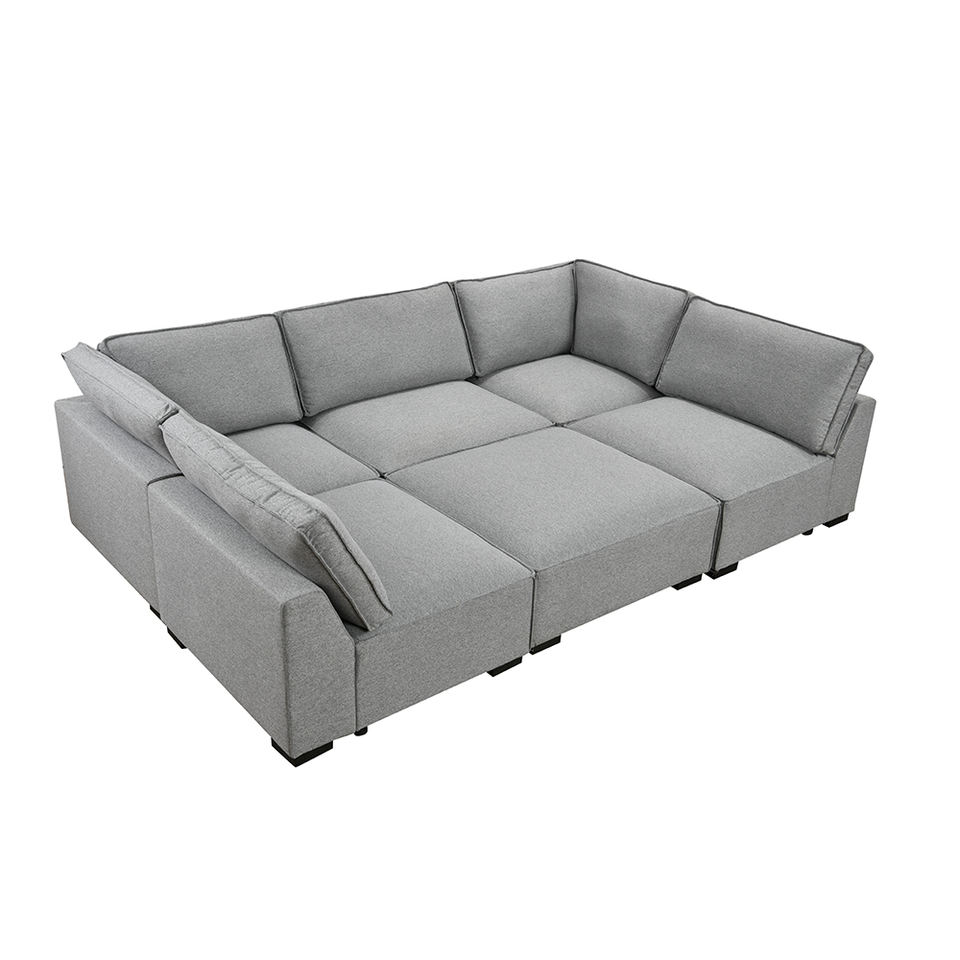 Factory Direct Sales Full Bed Combination Corner Sofa Color Fabric Can ...