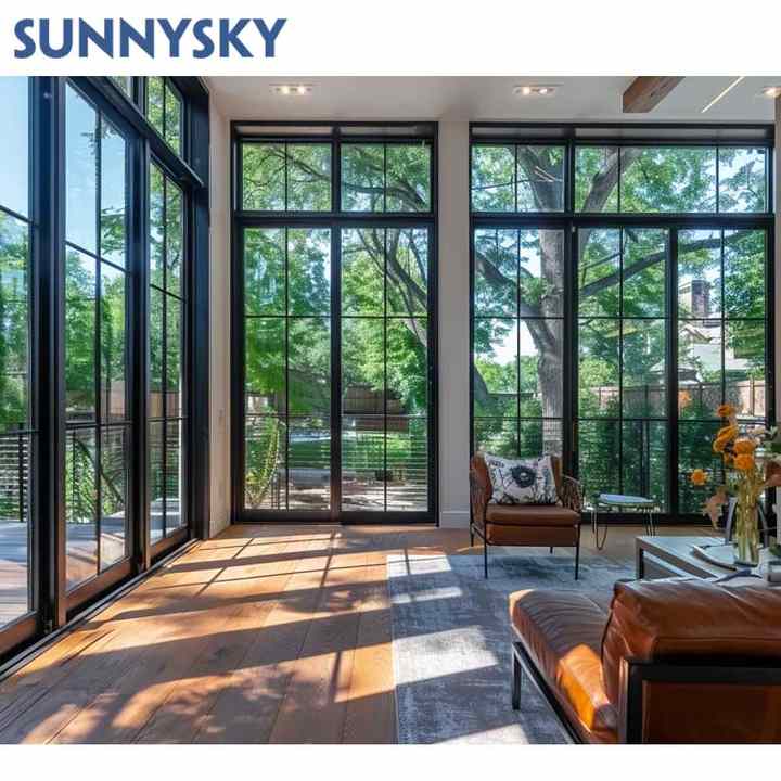 Sunnysky Customized Large Insulated Glass Big Fixed Picture Window ...
