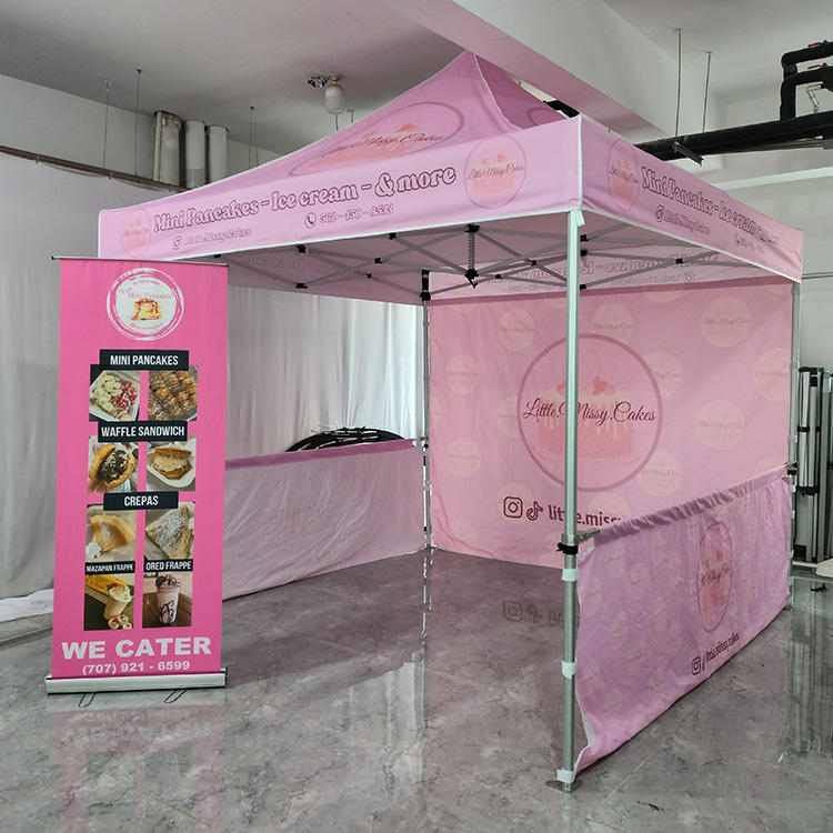 Sunshine China Factory Custom Food Tents - 10x10ft Canopy