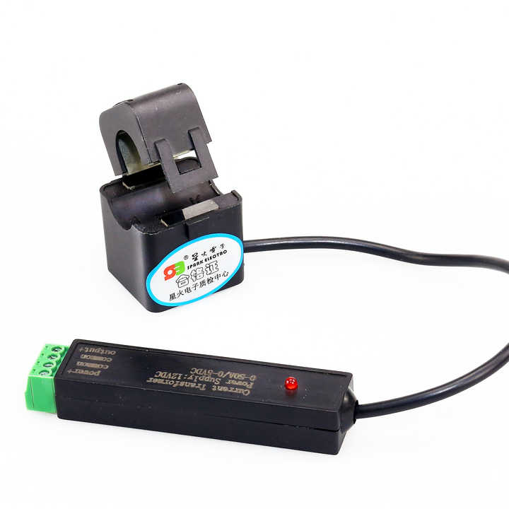 4-20mA Output Current Sensor, Split Core Transformer for Energy ...