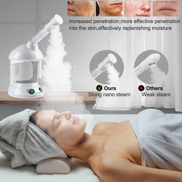 Ozone Facial Steamer - Professional Care Mini Appliance