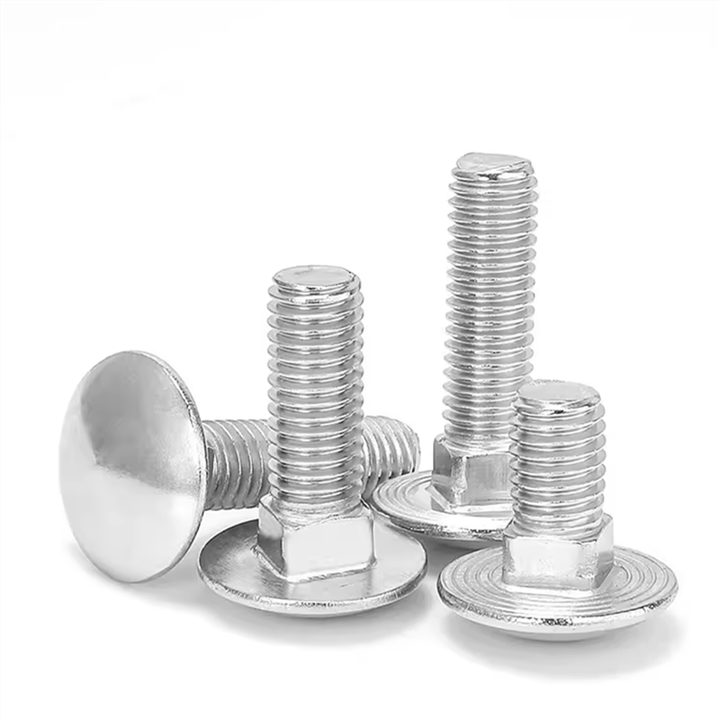 Sus 316 A4 Stainless Steel Fine Thread Carriage Bolt Mushroom Cup Head Square Neck Screw Coach ...