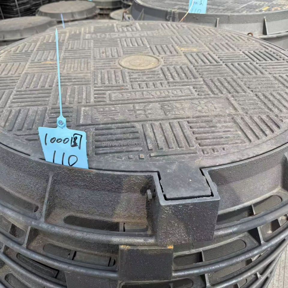 Ductile Iron Manhole Cover Durable High Load Capacity Customized Design ...