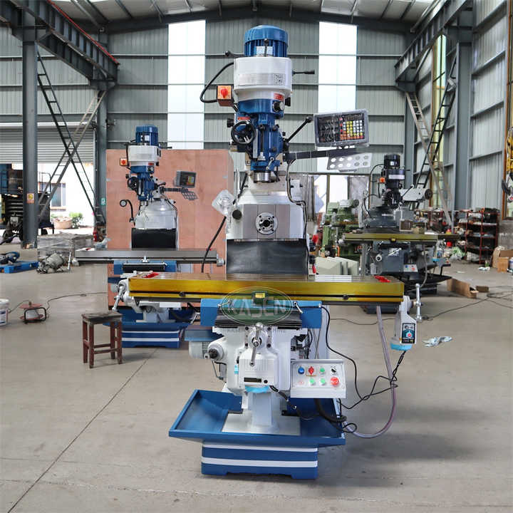 5HW Vertical and Horizontal Turret Milling Machine High Precision Metal ...