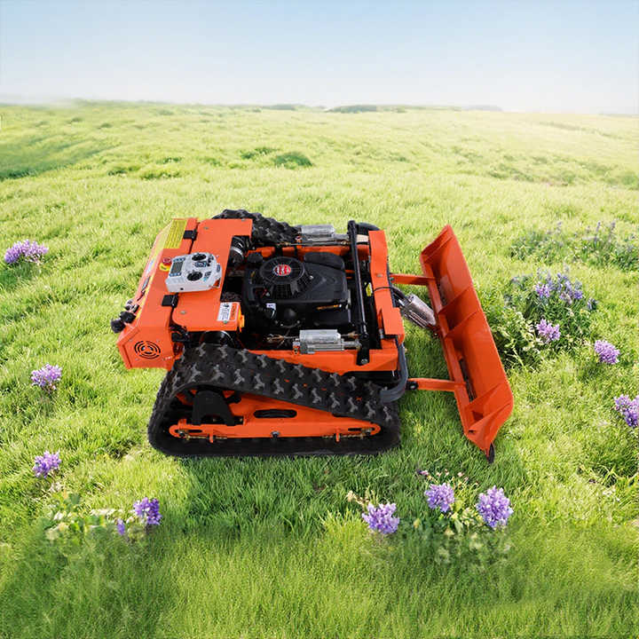 Cost-Effective Engine Tracked autonomous Mower Cutting Grass Machine ...