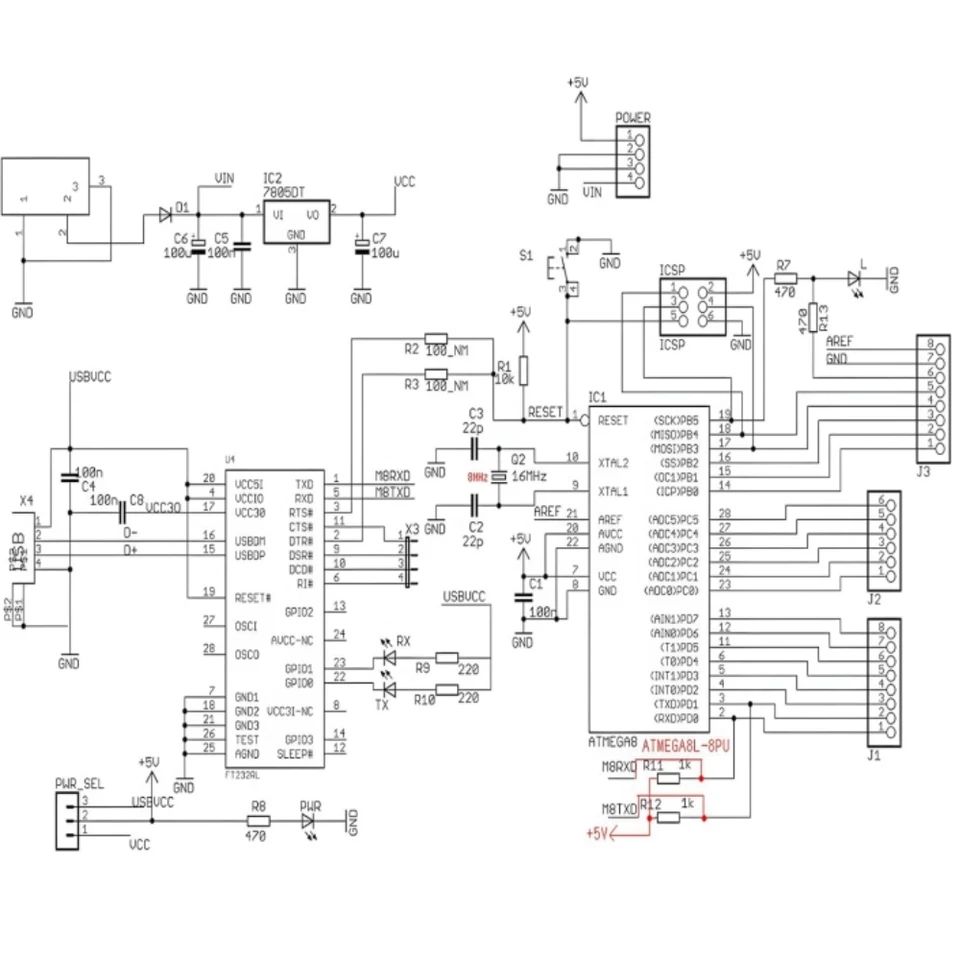 FOR R3 Board ATmega328P with/without USB Cable (Arduino-Compatible) for ...