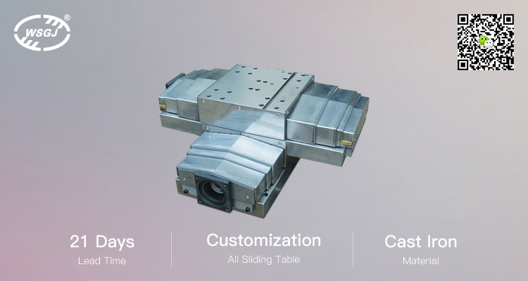 Cast iron dovetail guide two-axis xy cross manual slide table for ...