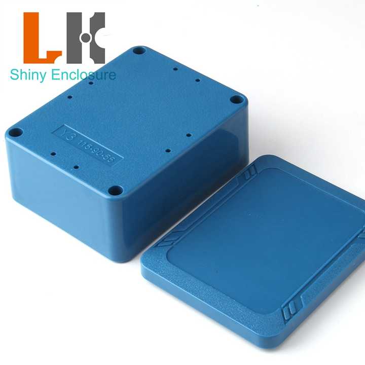 115*90*55mm ABS Plastic Enclosure IP67 Plastic Enclosure Blue ...