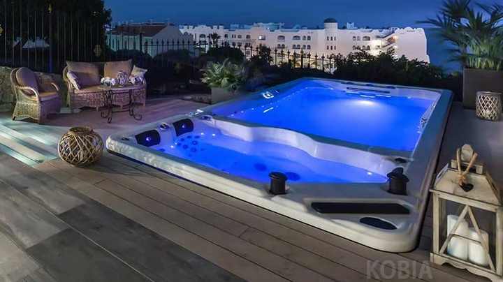 Hot Sale 6 Meters Big Above Ground Pool - Whirlpool Massage