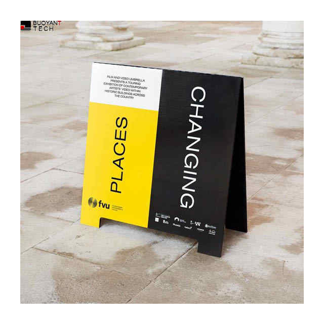 Custom Portable Plastic A-Frame Signage Perfect Design Folding ...