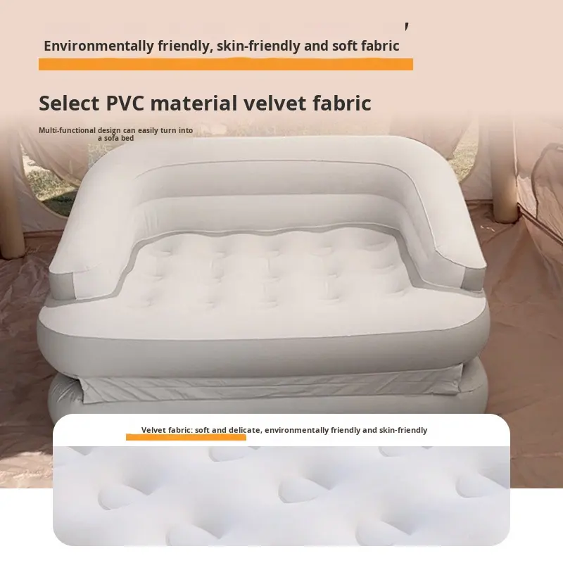 Portable Inflatable Sofa Bed Inflatable Couch Sofa Compressed Sofa ...