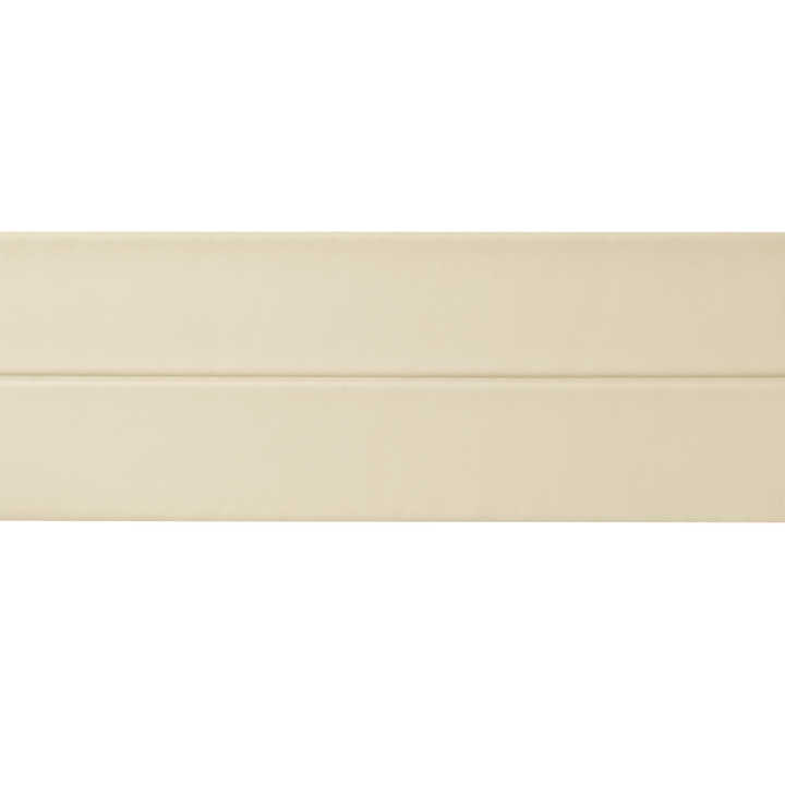 Modern Luxury 3D Wide Stripe PVC Leather Velvet Wall Panel Light Yellow ...
