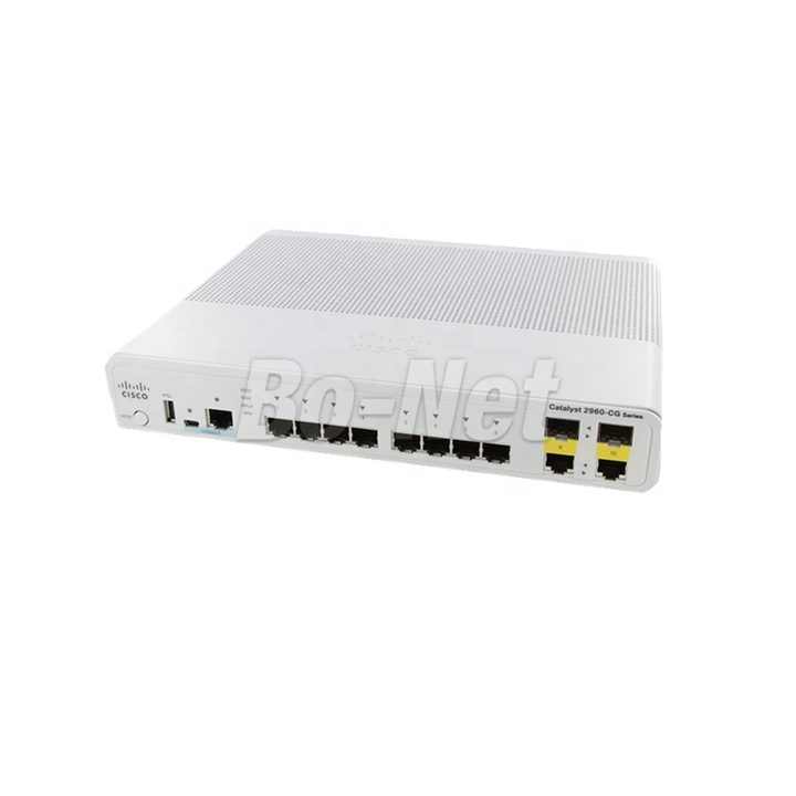 WS-C2960CG-8TC-L Switch - 8 Port Gigabit Ethernet Solution