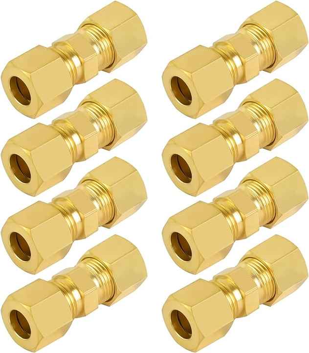 Brass Compression Tube Pipe Fittings for Trailer Air Brakes