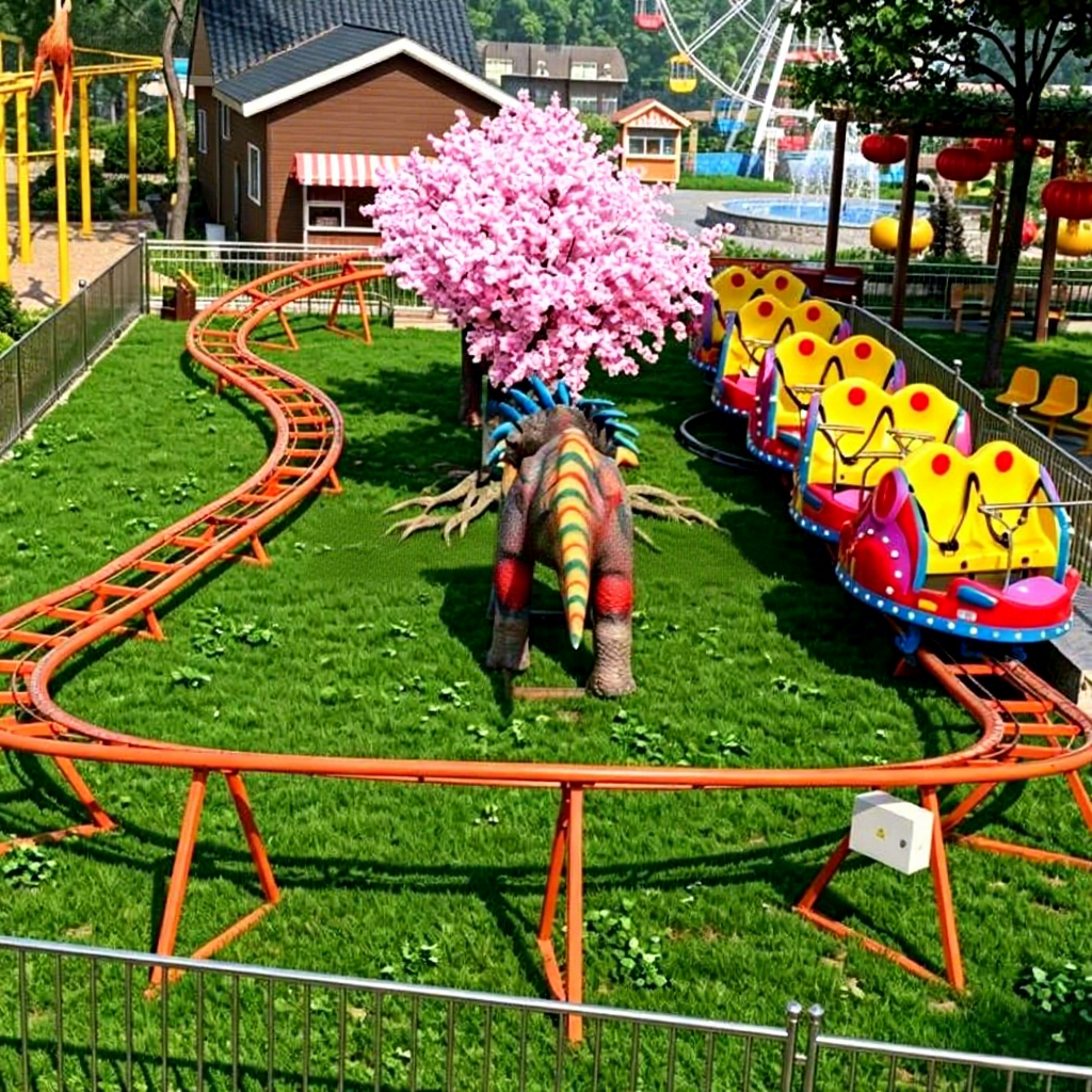 Thrilling amusement spinning roller coaster Experiences: High-Speed ...