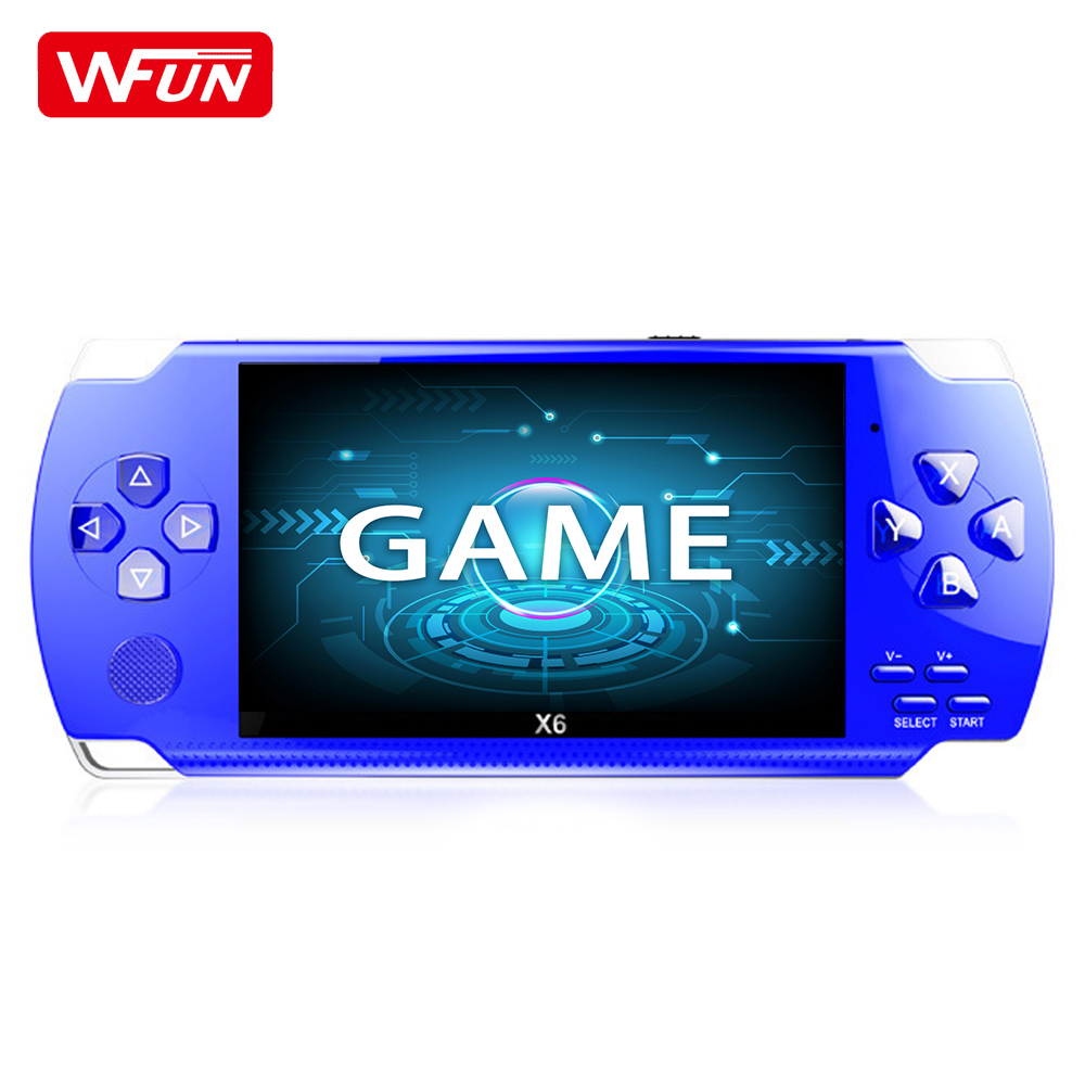 X6 Console MP5 - Retro Handheld Game Player with 4.3 Inch Screen