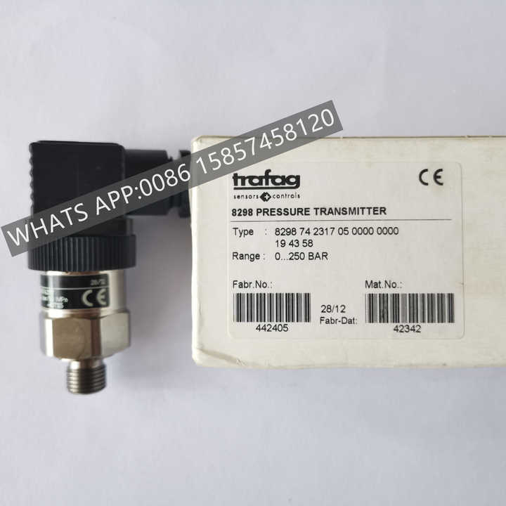 TRAFAG EPI 8298 Pressure Transmitter - 0-10V & 4-25MA