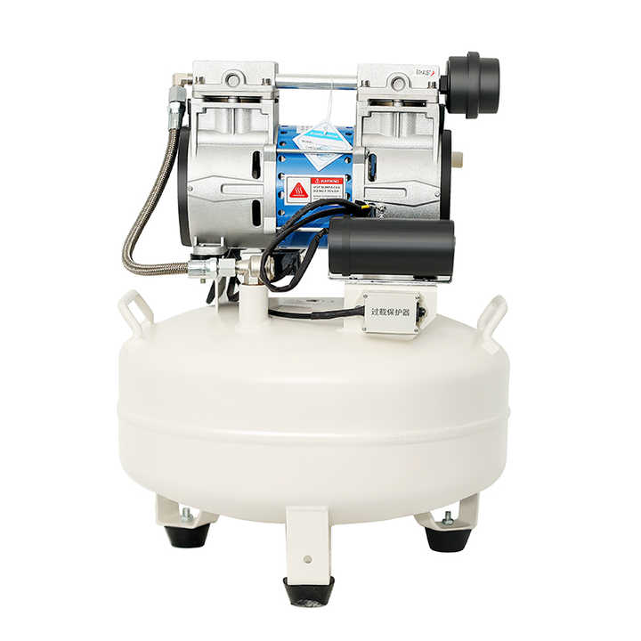 220v 110v Dental Compressor 1HP 60LPM - Super Silent & Oil-free