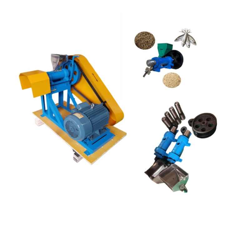High Quality Rate Fish Food Pelletizer Machine Floating Baits Making ...