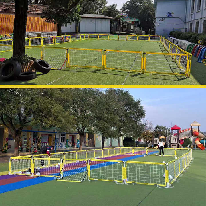 Customized Size Mini Soccer Field with Metal Safety Fence